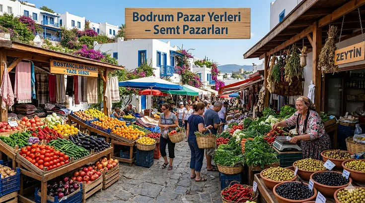 Bodrum Pazar Yerleri - Semt Pazarları - Fethiyede Bugün